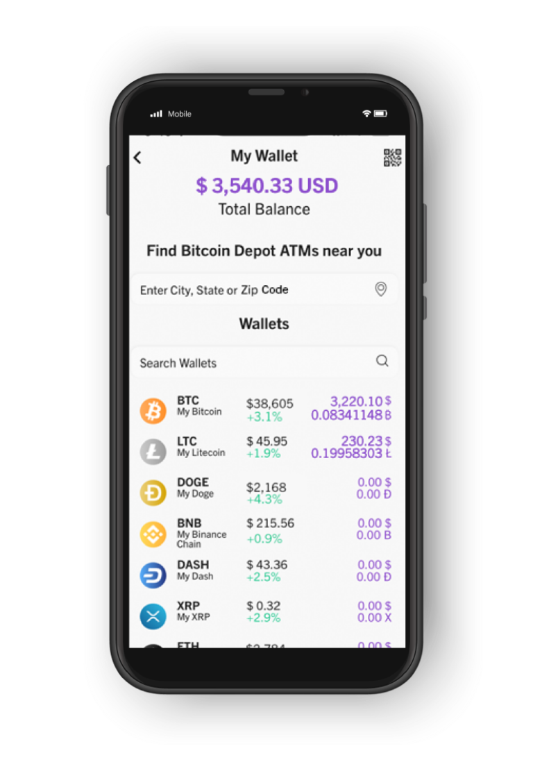Buy Bitcoin With Cash At a Bitcoin ATM Near You | Bitcoin Depot®